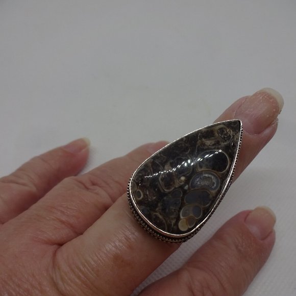 Handmade | Jewelry | Natural Turtella Jasper Handmade Sterling Ring ...